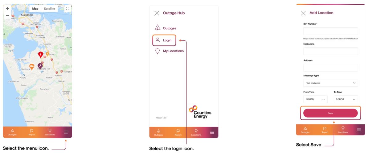 Download the Outage Hub to your phone - Counties Energy